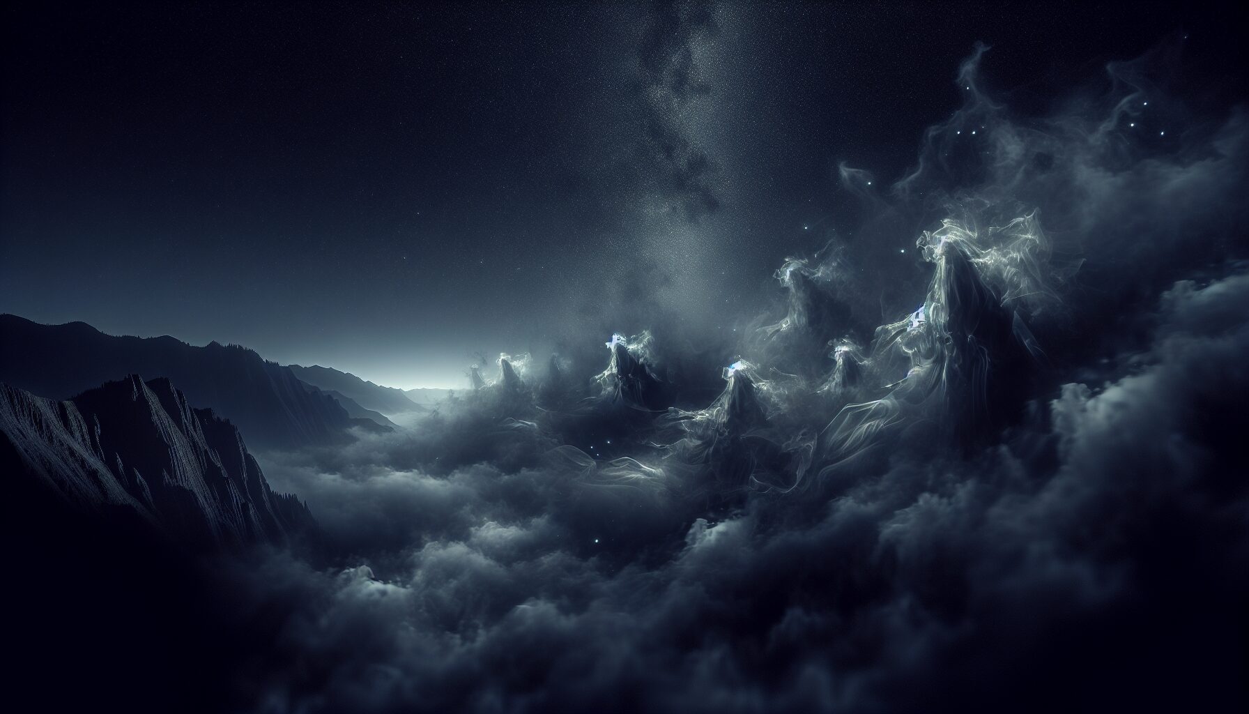 Fog Shapes Turn into Mythical Guardians Each Night – Lundun Mirror