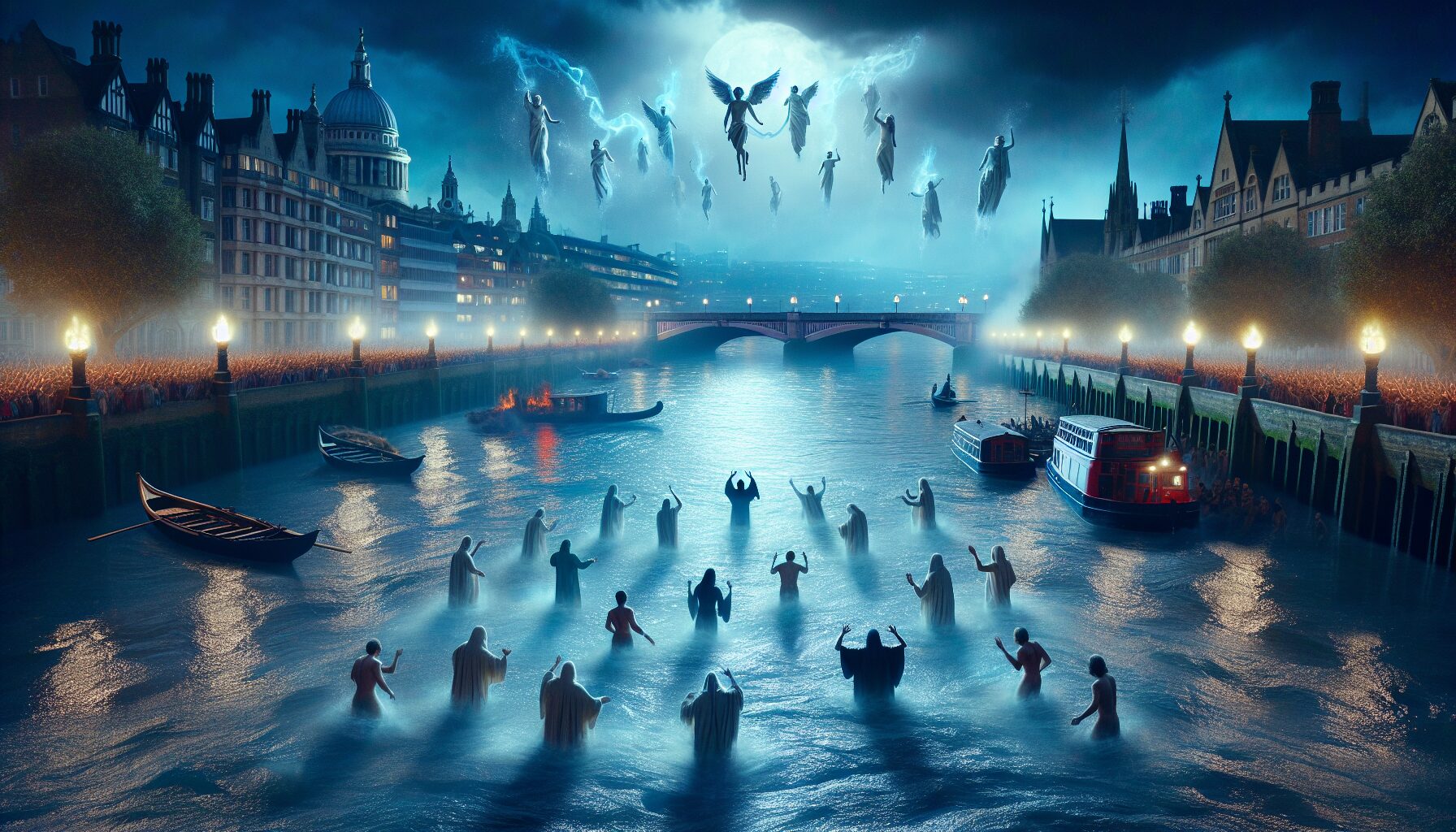 Thames Hosts Floating Myths for Nocturnal Pilgrims – Lundun Mirror