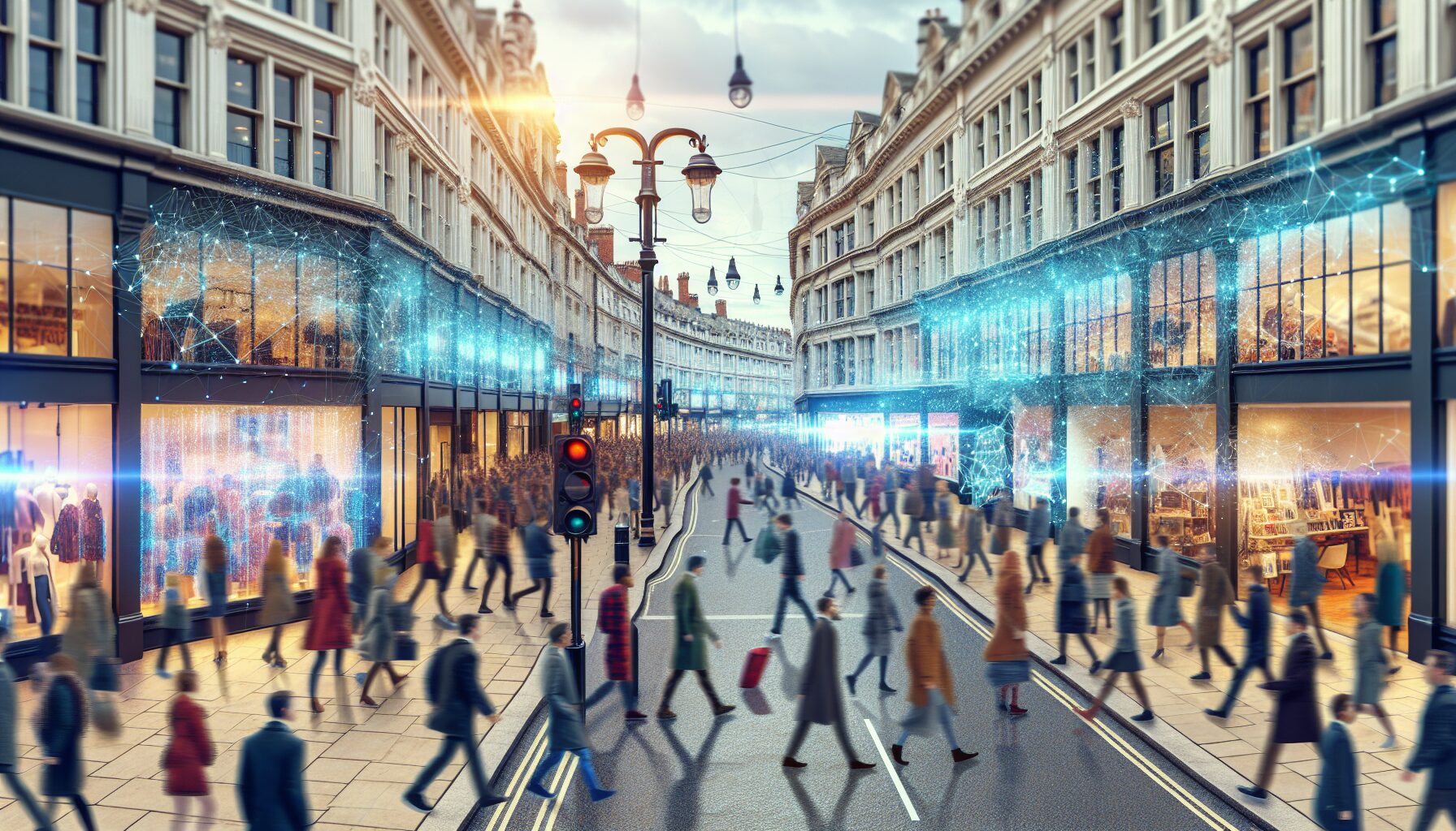 Oxford Street Becomes Living Biofeedback Interface – Lundun Mirror