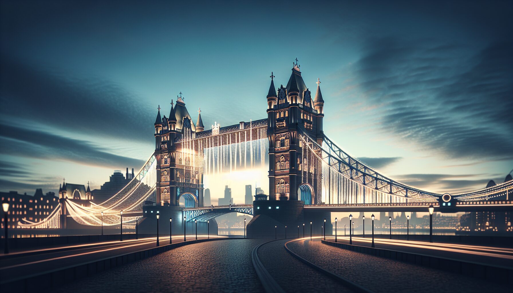 Tower Bridge Projects Light Patterns Synchronizing the City – Lundun Mirror