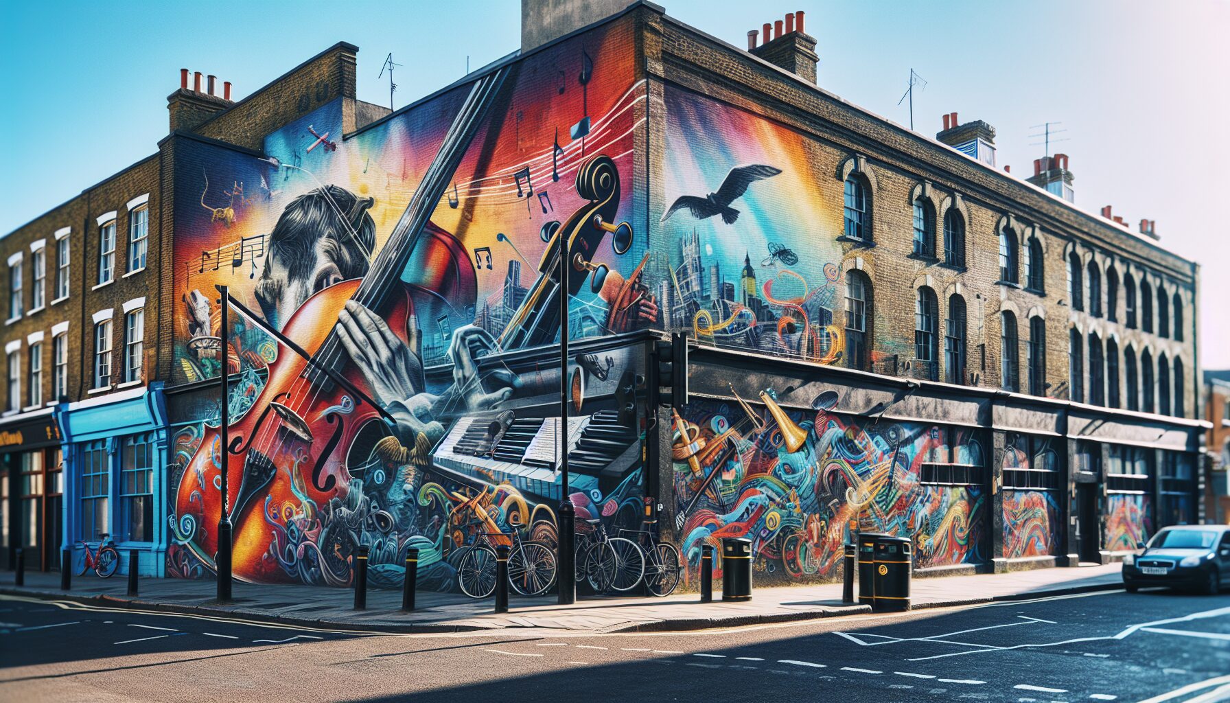 Shadows in Shoreditch — Murals, Music, and Memory – Lundun Mirror