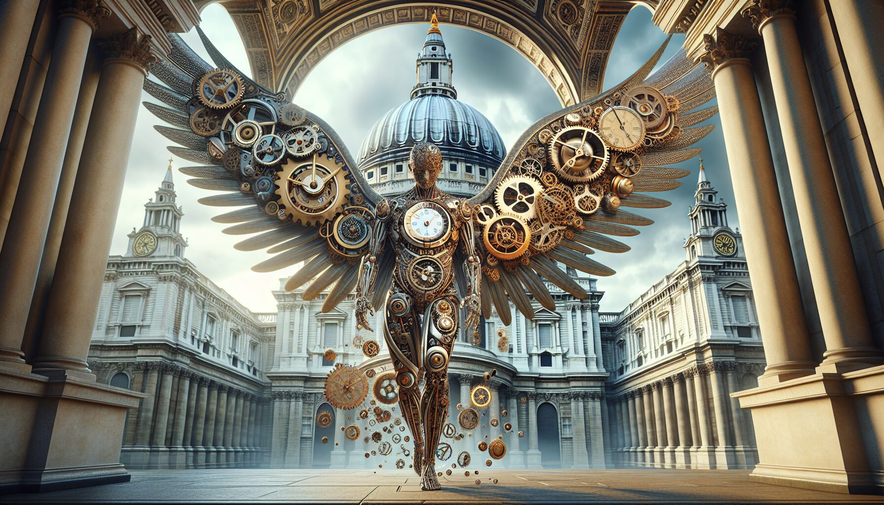 The Clockwork Angel of St. Paul’s – A Myth of Time Guardians – Lundun ...