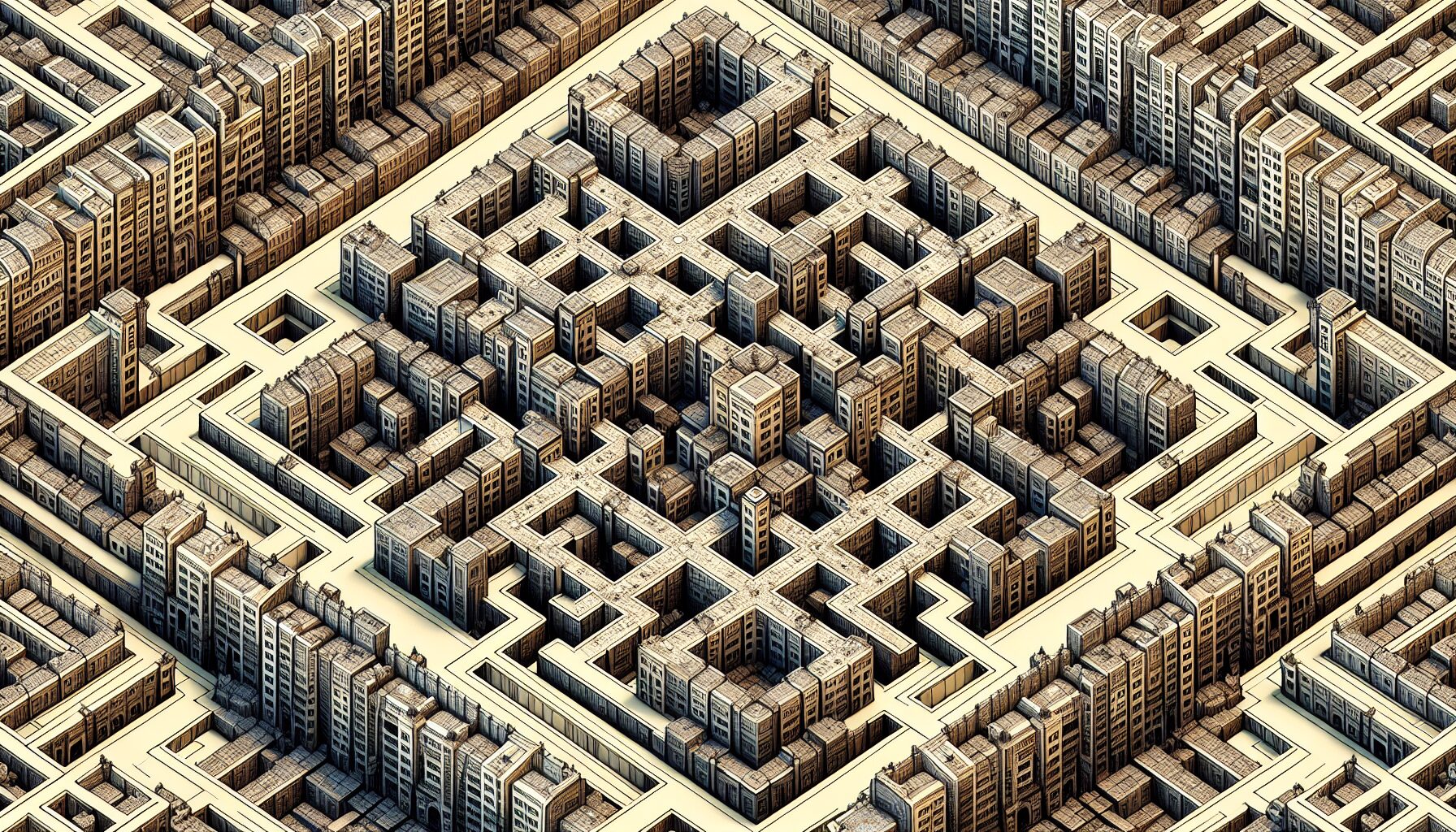 The Secret Geometry of Forgotten Cityscapes – Hidden Urban Patterns ...