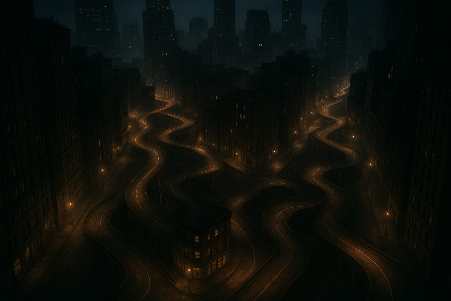 The Labyrinthine Metropolis – Streets That Shift at Night – Lundun Mirror